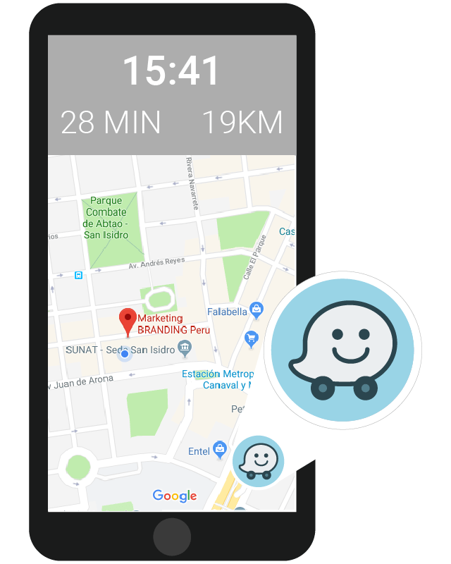Waze API para Empresas - Marketing BRANDING